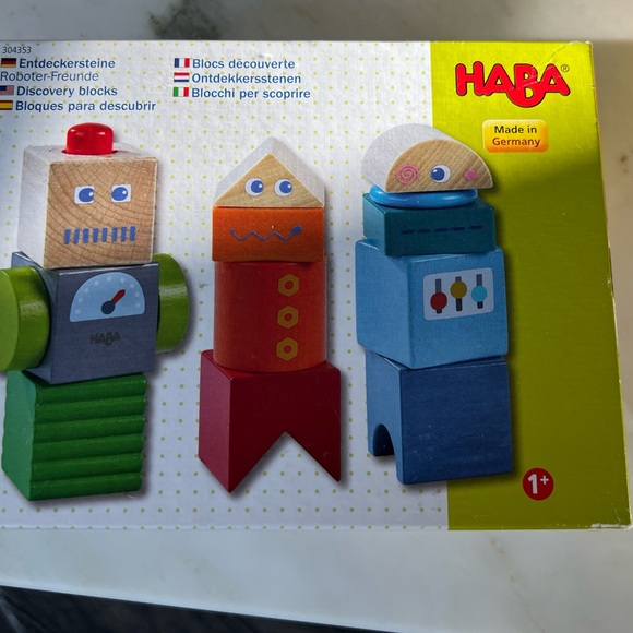 haba | Toys | Haba Robot Friends Blocks | Poshmark